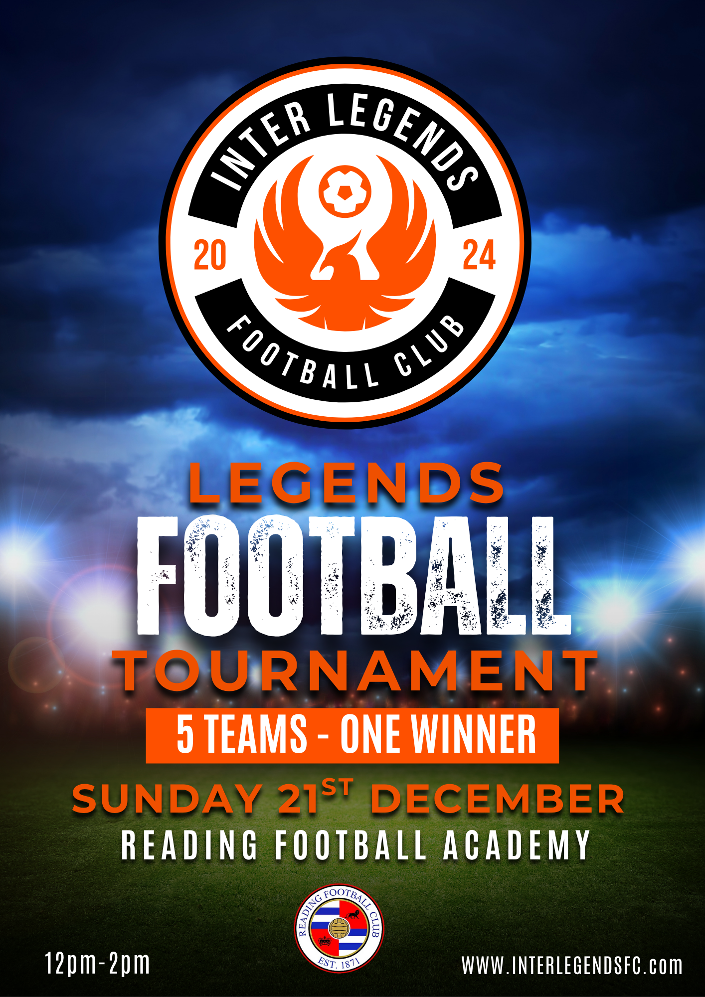 Inter Legends 6-A-Side Tournament Set for Reading Academy – 21st Decem ...