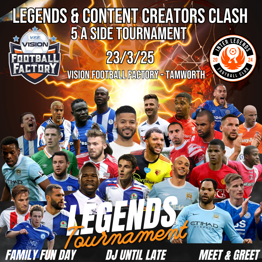 Legends Football Match Comes to Tamworth – Get Your Tickets Now ...