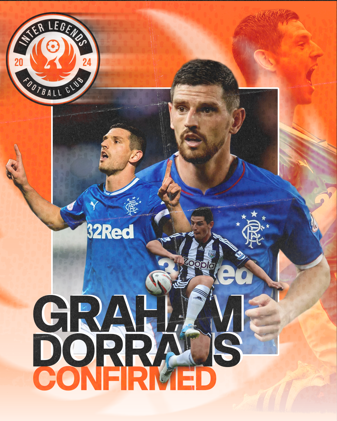 Graham Dorrans Joins Inter Legends Ahead of the Next Legends Football ...