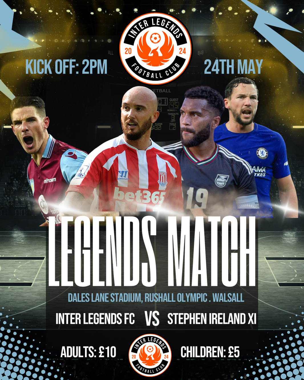 Inter Legends FC | Home of Footballing Legends & Charity Matches